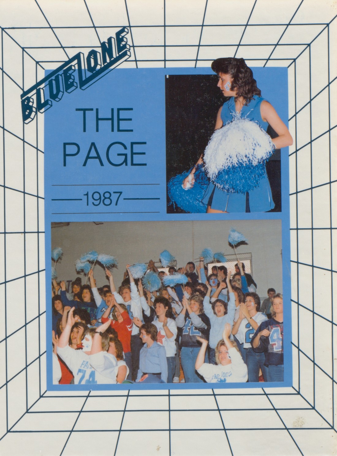 1987 yearbook from Page County High School from Shenandoah, Virginia