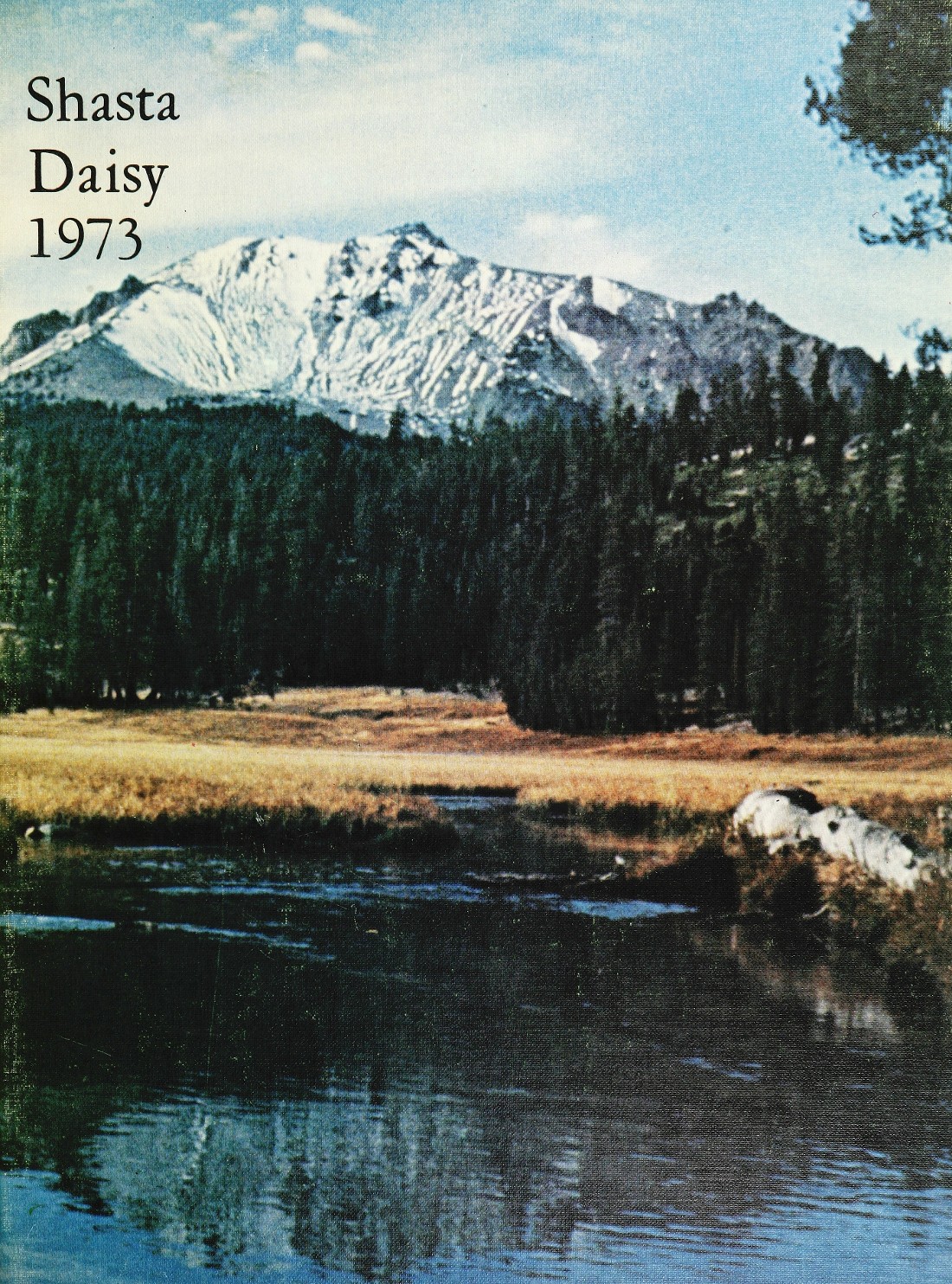 1973 yearbook from Shasta High School from Redding, California for sale