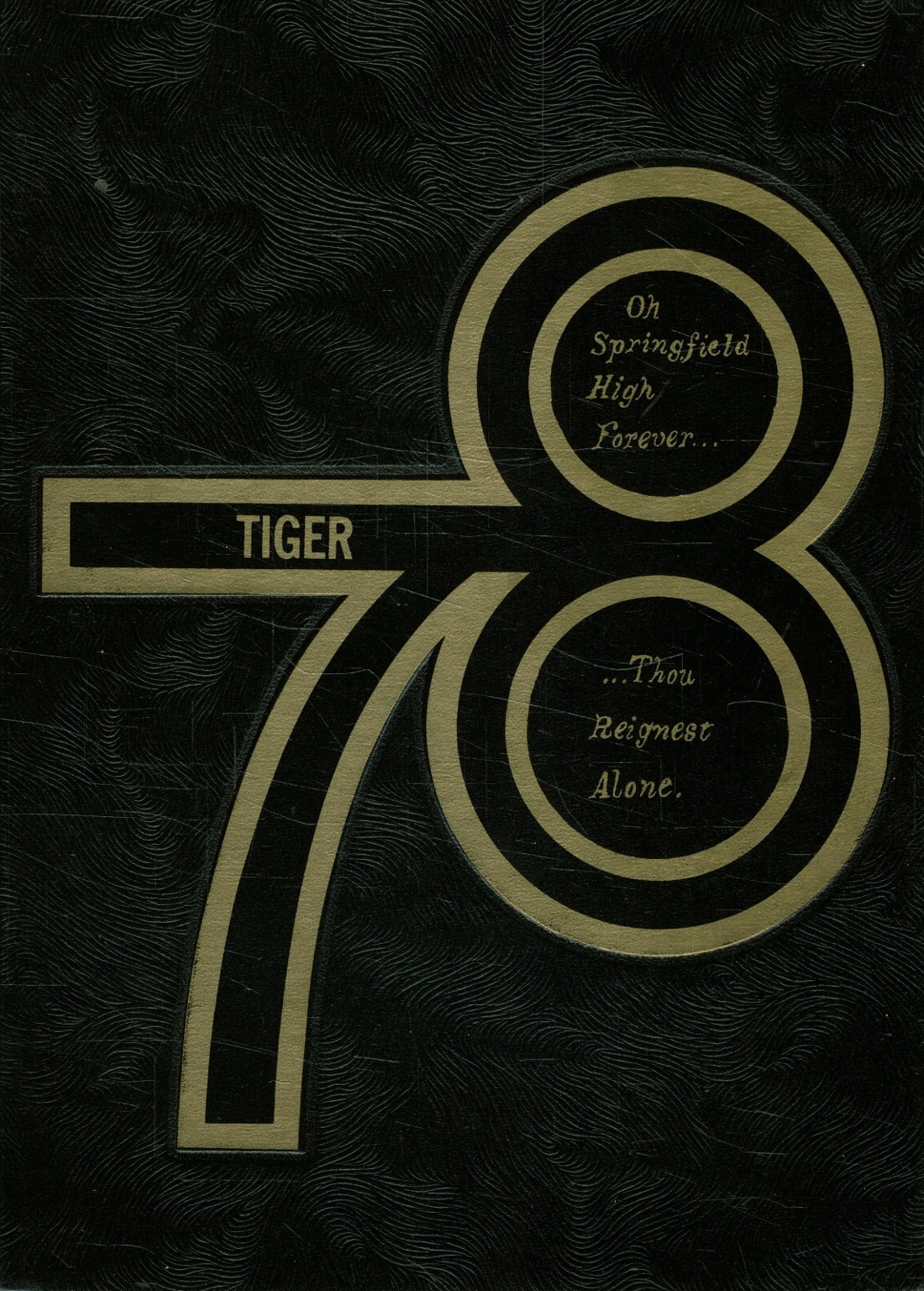 1978 yearbook from Springfield High School from Bergholz, Ohio for sale