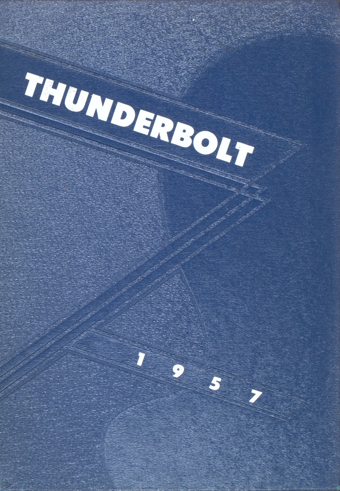 1957 yearbook from Mio Ausable High School from Mio, Michigan