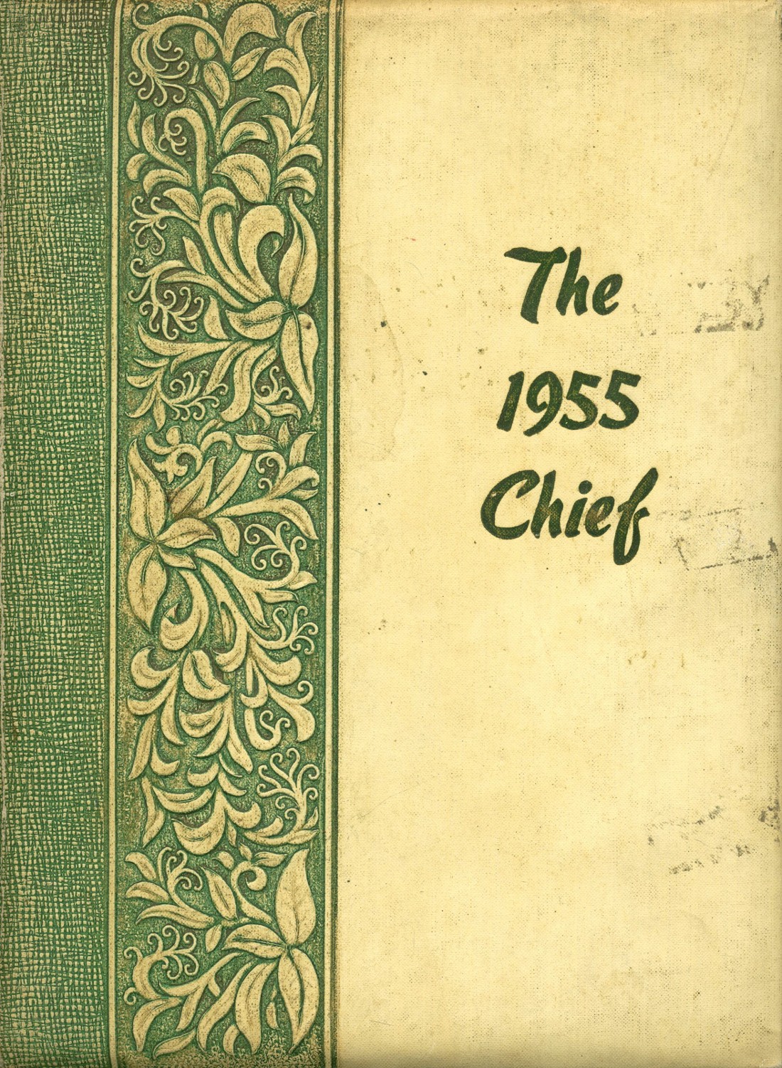 1955 yearbook from Nocona High School from Nocona, Texas for sale