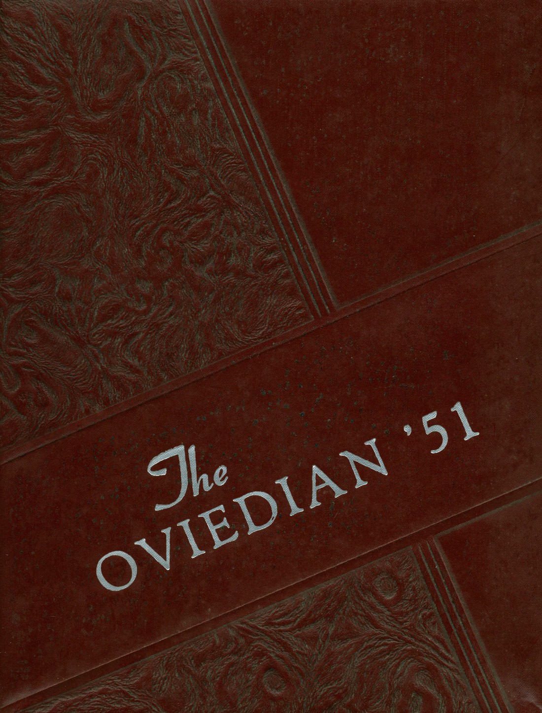 1951 yearbook from Oviedo High School from Oviedo, Florida for sale