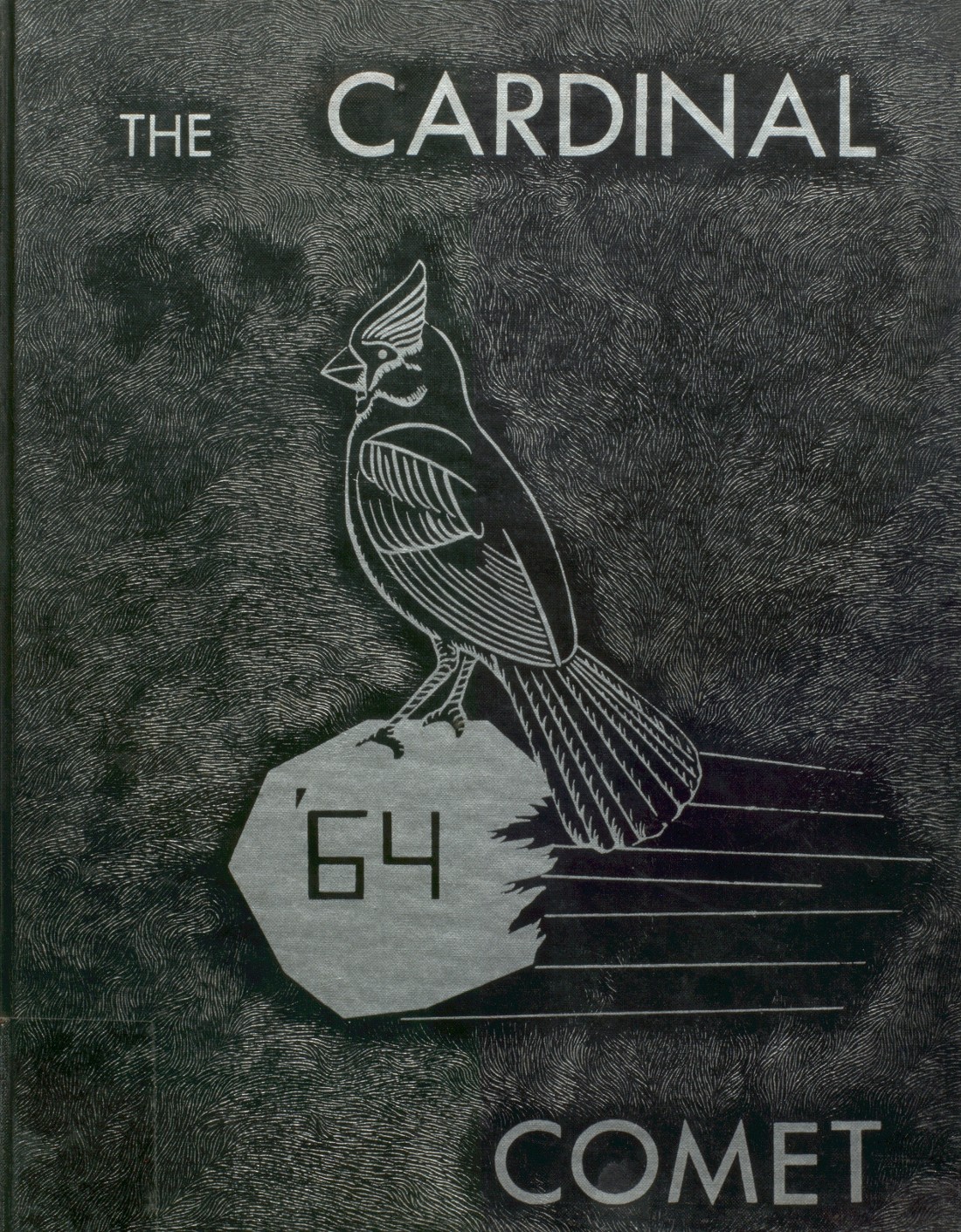 1964 yearbook from Cardinal High School from Eldon, Iowa