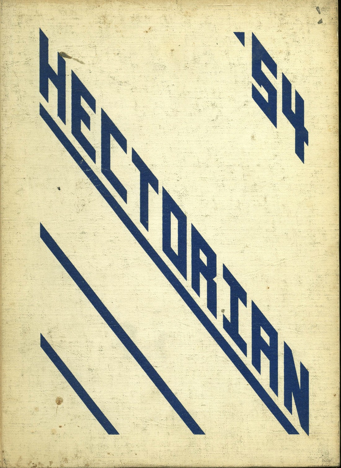 1954 yearbook from Buffalo Lake-Hector High School from Hector ...