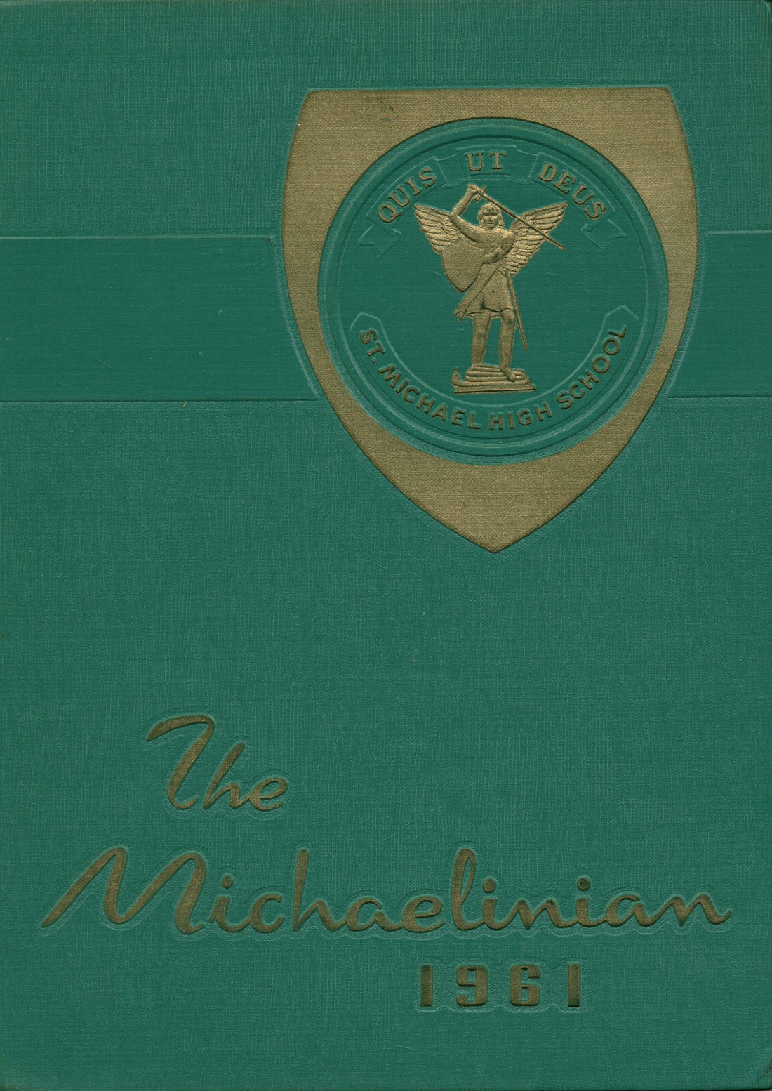 1961 yearbook from Saint Michael High School from Reading, Pennsylvania ...