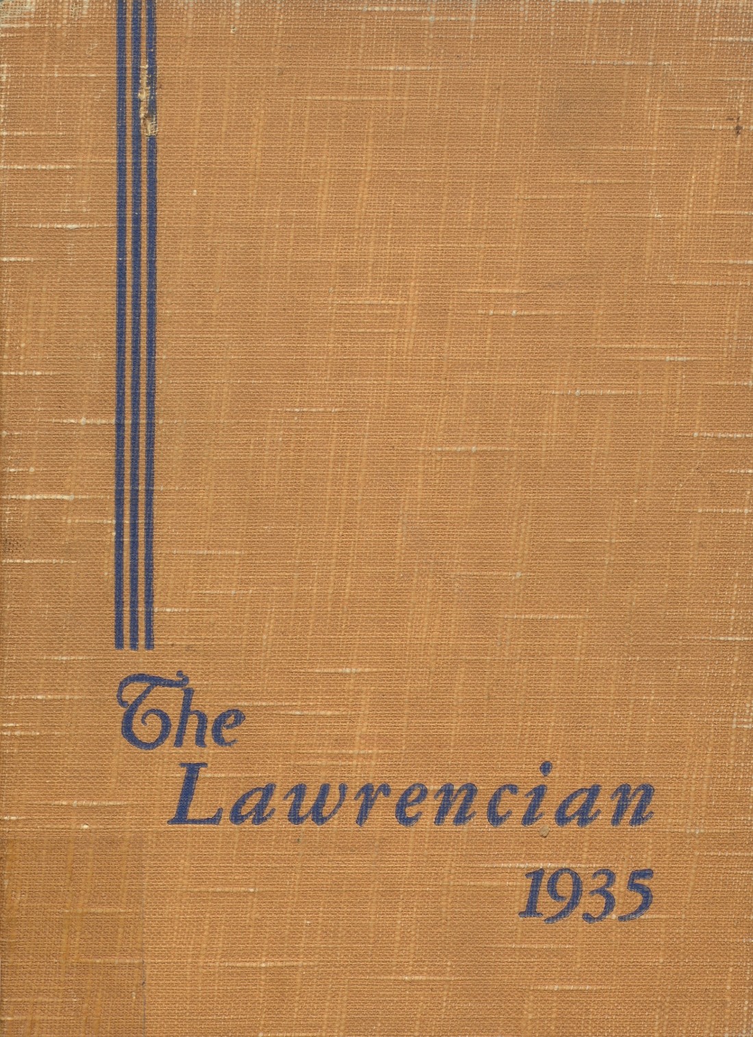 1935 yearbook from Lawrence High School from Cedarhurst, New York for sale