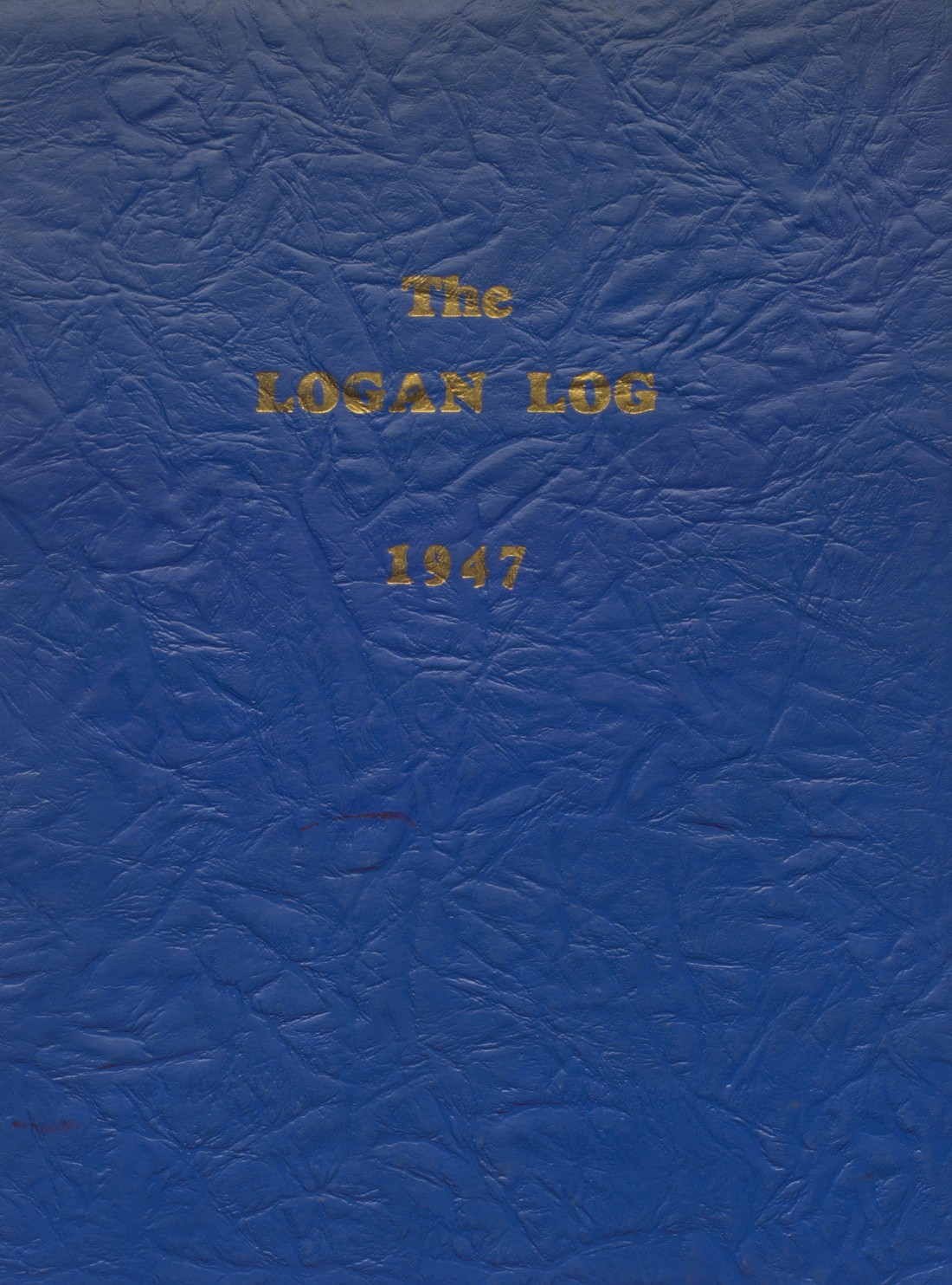 1947 yearbook from Logan High School from Logan, Iowa for sale