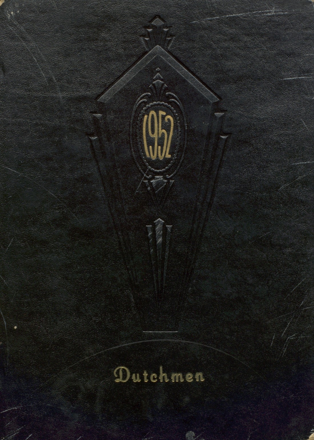 1952 yearbook from Elgin High School from Elgin, North Dakota for sale