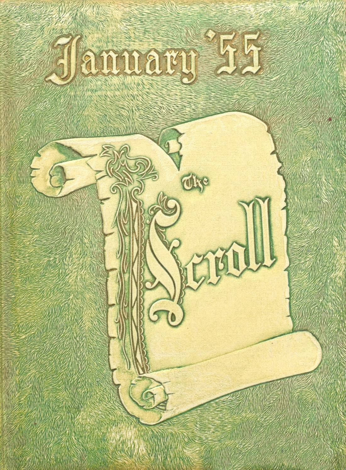 1955 yearbook from Snyder High School from Jersey city, New Jersey for sale