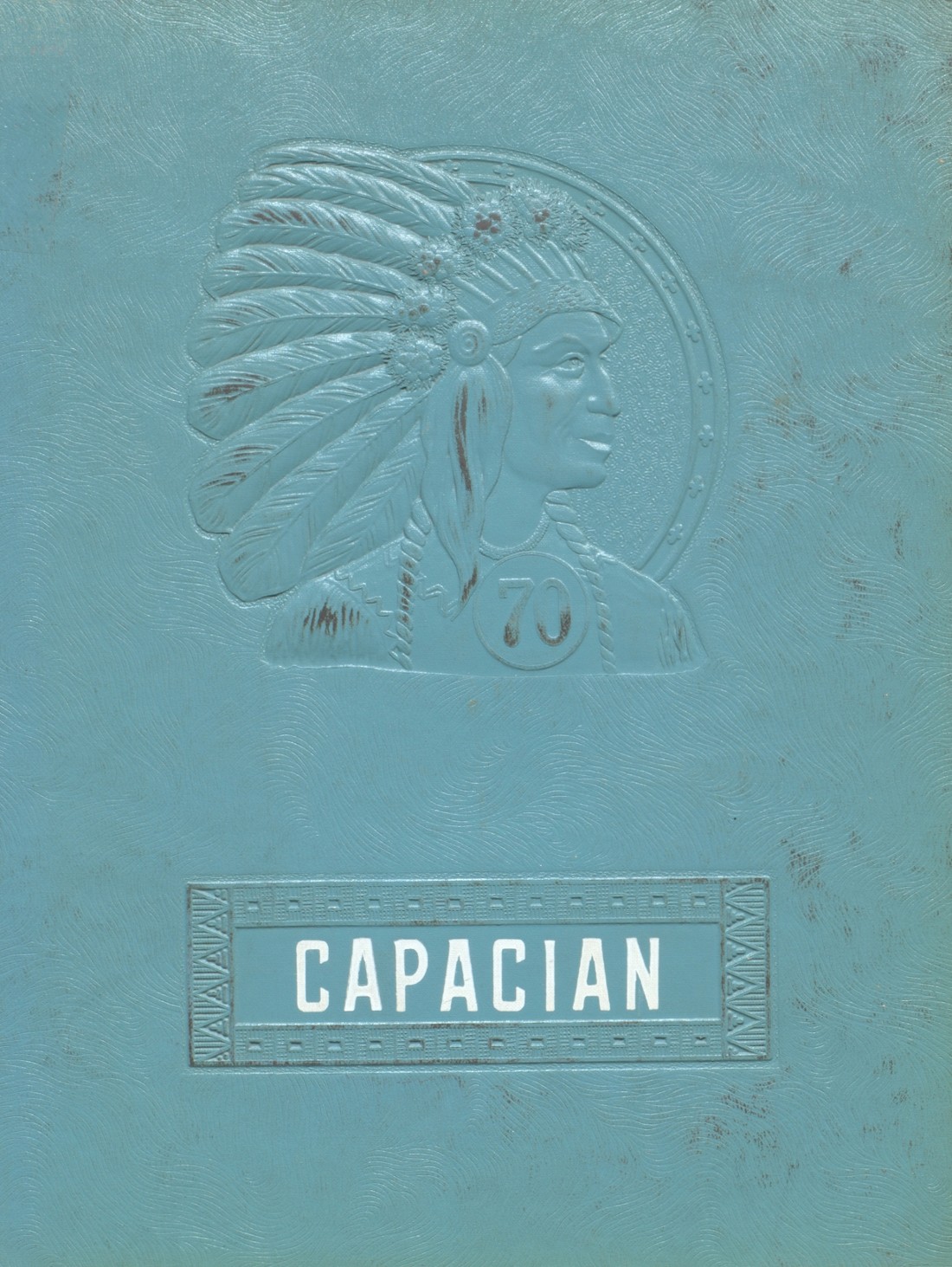 1970 yearbook from Capac High School from Capac, Michigan for sale