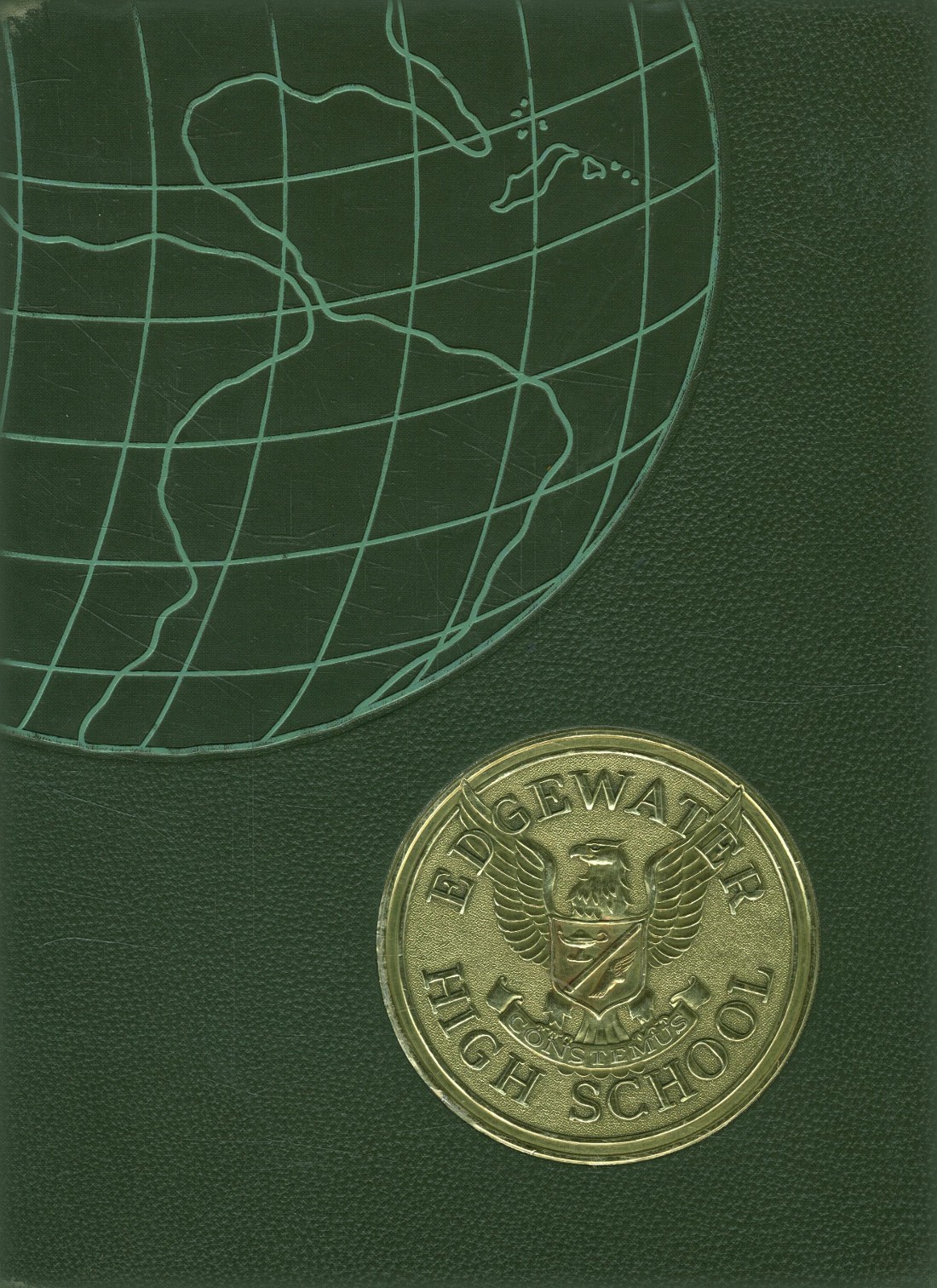 1963 yearbook from Edgewater High School from Orlando, Florida for sale