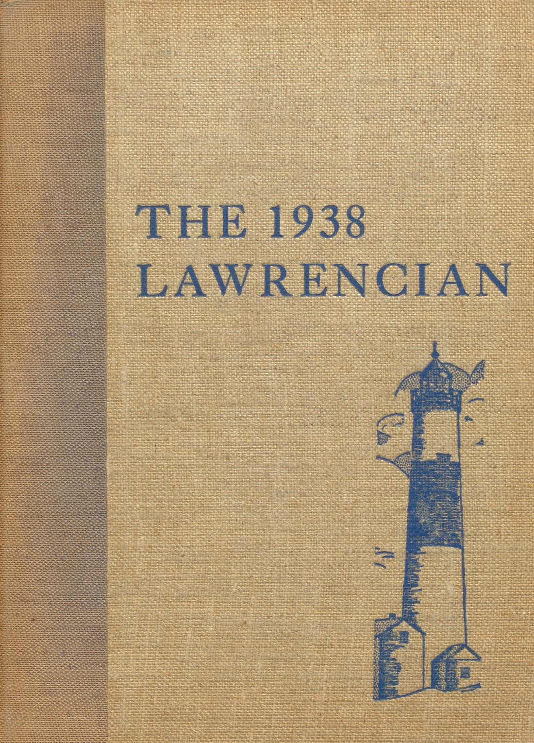 1938 yearbook from Lawrence High School from Cedarhurst, New York for sale