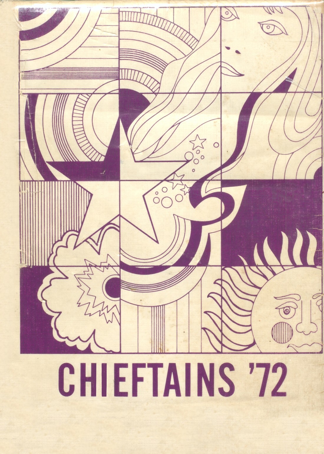 1972 yearbook from Graham High School from Weleetka, Oklahoma for sale