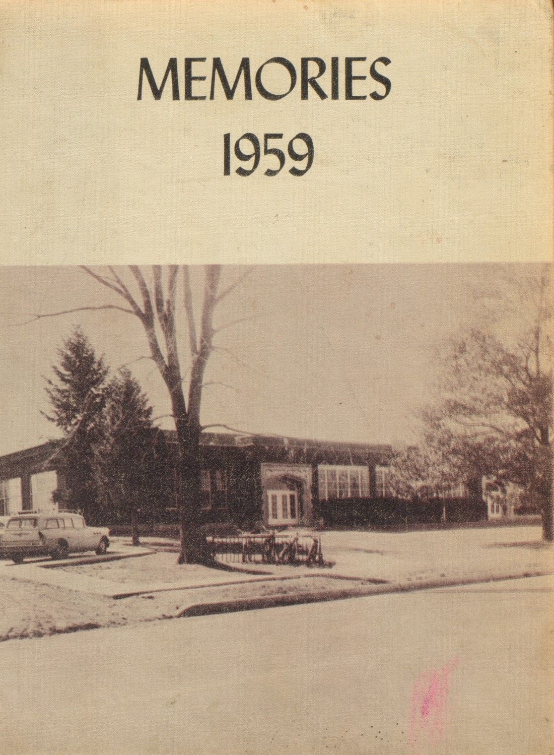 1959 yearbook from Woodland High School from Woodland, Michigan for sale