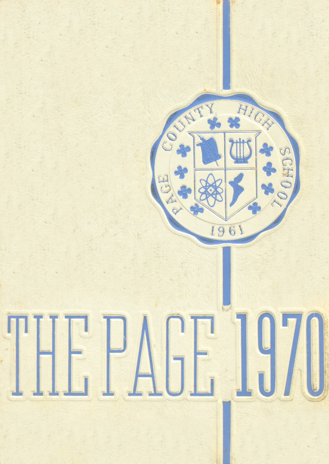 1970 yearbook from Page County High School from Shenandoah, Virginia