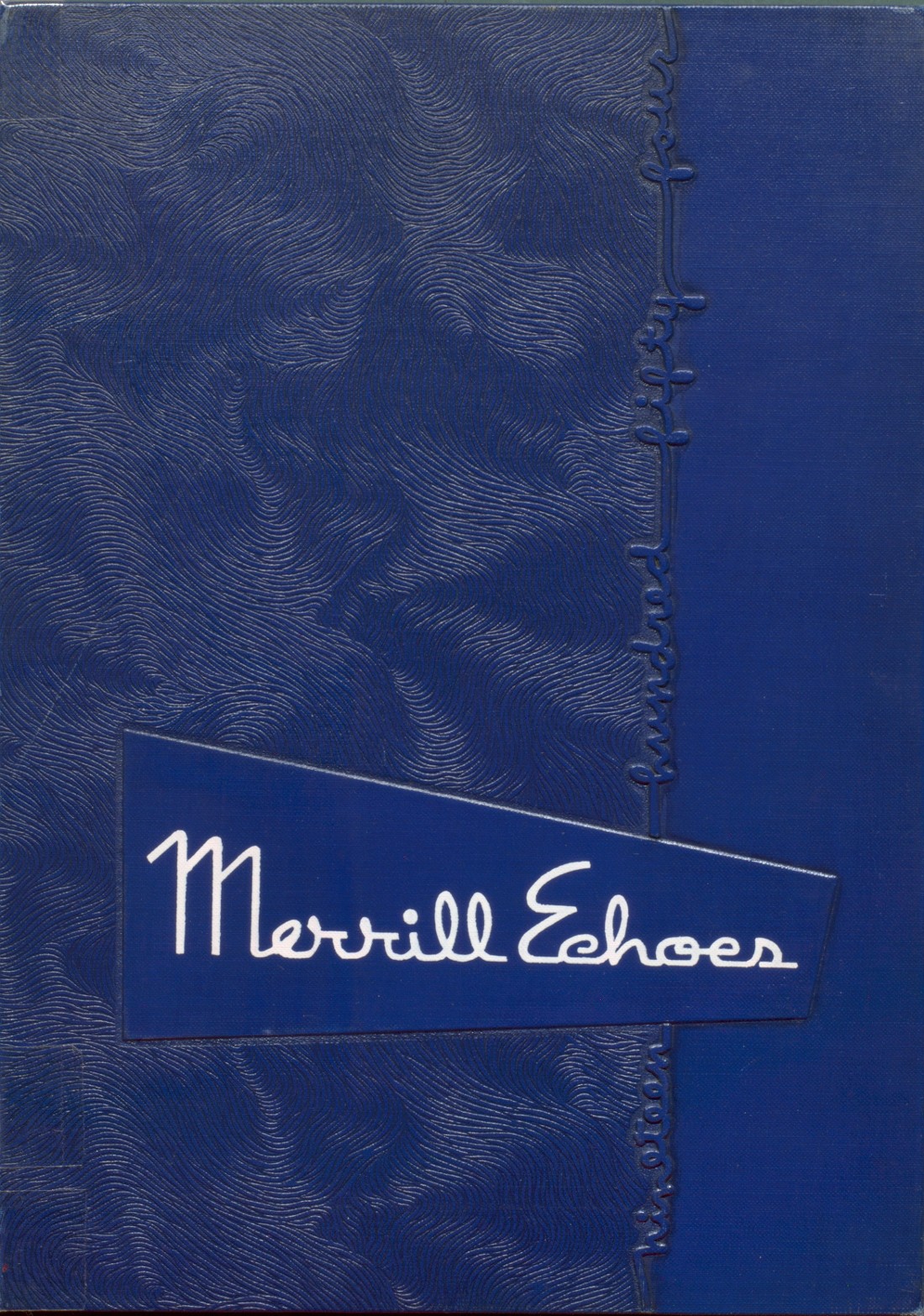 1954 yearbook from Merrill High School from Merrill, Michigan for sale