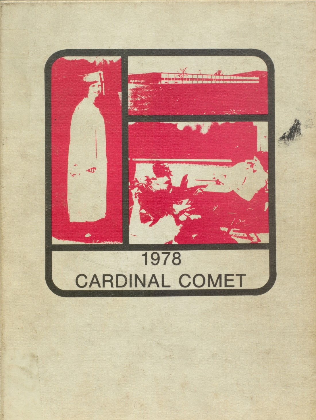 1978 yearbook from Cardinal High School from Eldon, Iowa for sale