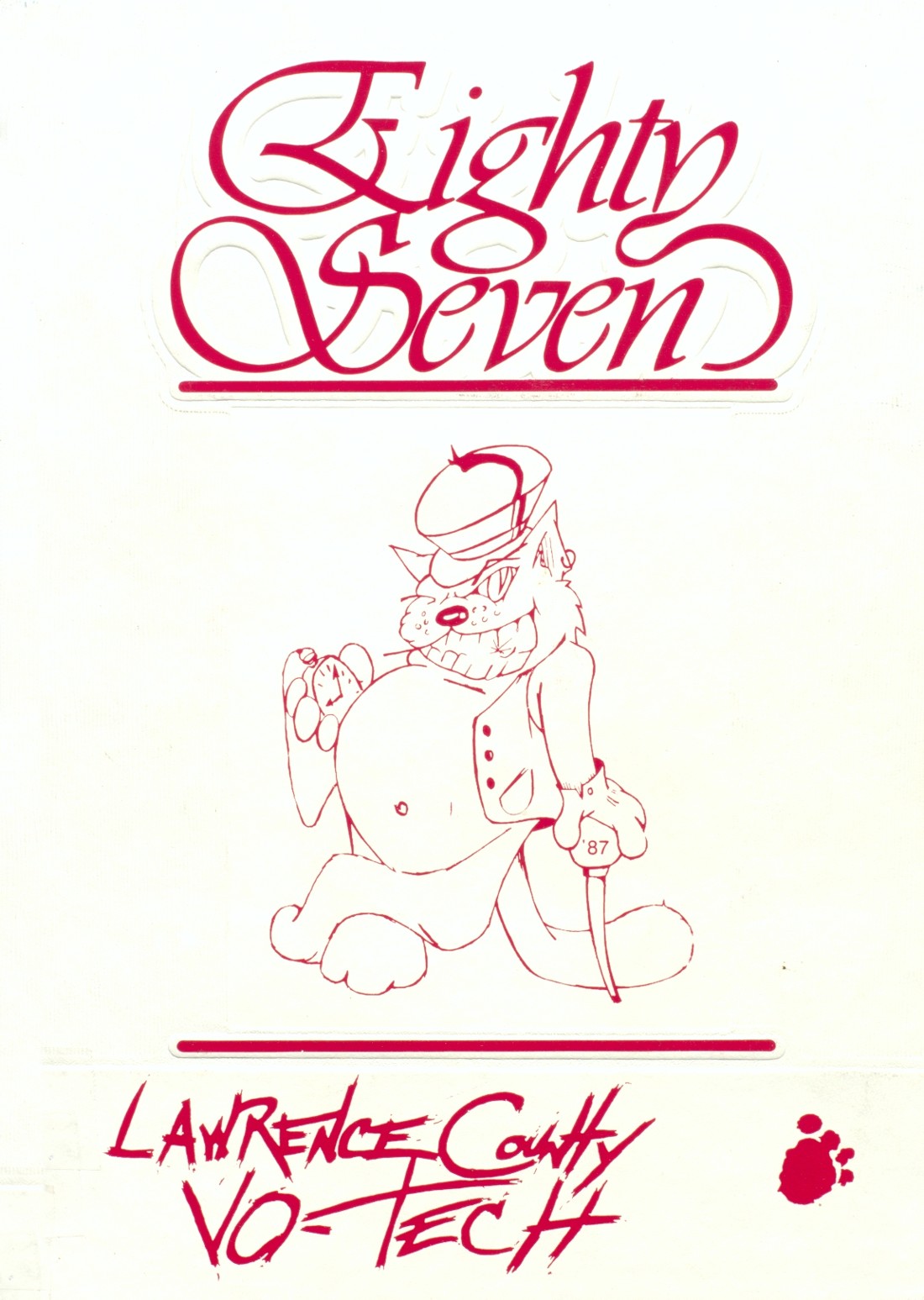 1987 yearbook from Lawrence County Vo-Tech High School from New castle ...