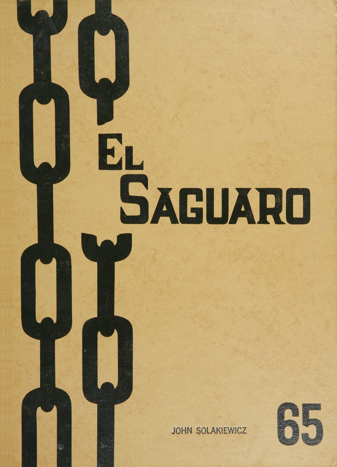 1965 yearbook from Yuma Union High School from Yuma, Arizona