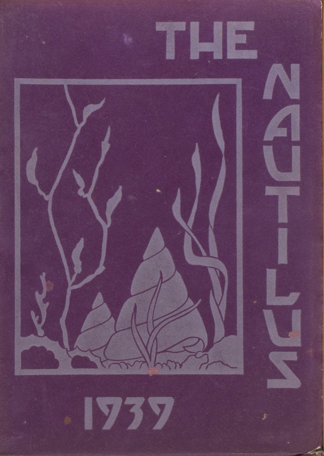 1939 yearbook from Waterville High School from Waterville, Maine for sale