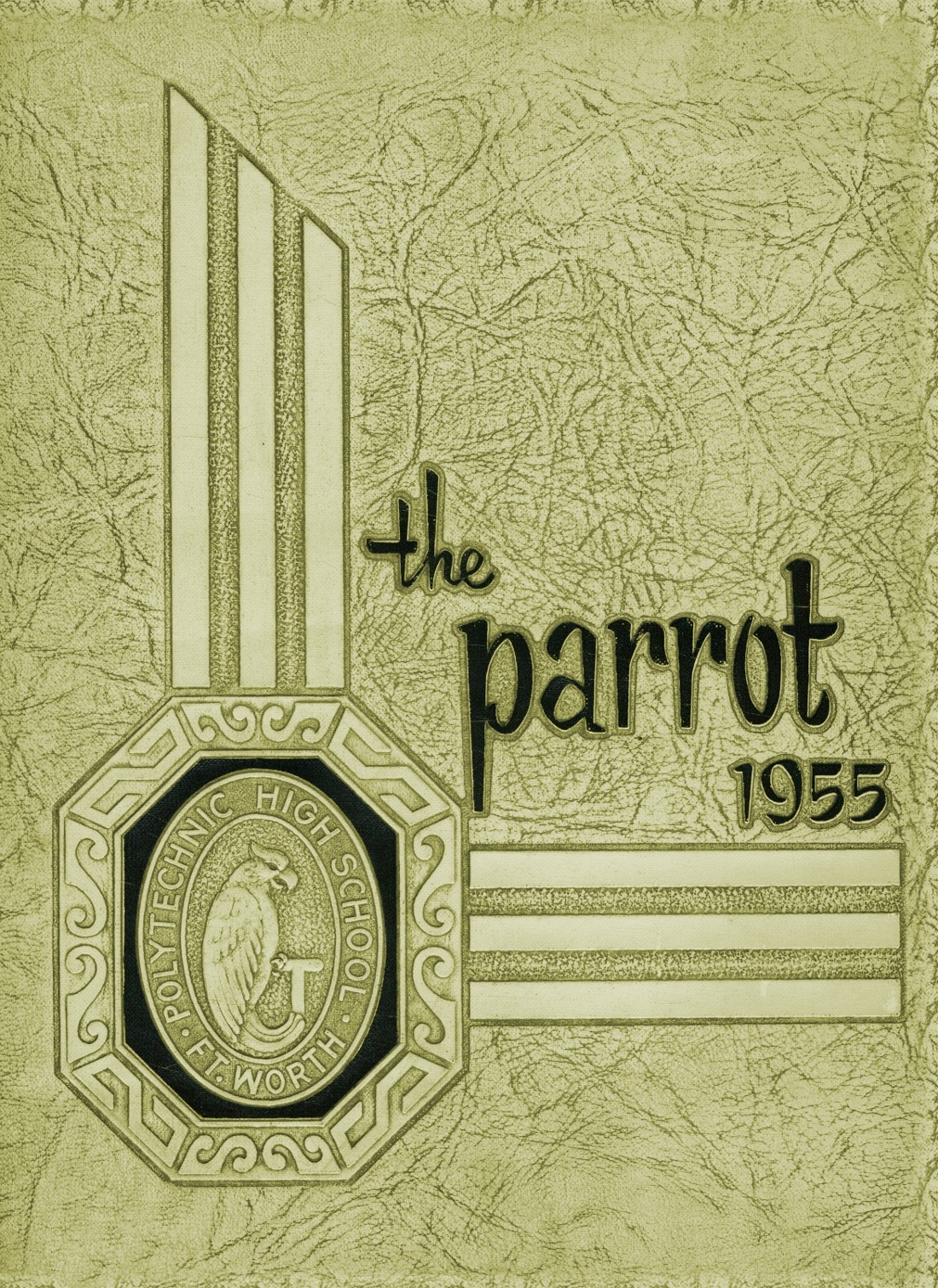 1955 yearbook from Polytechnic High School from Ft. worth, Texas for sale