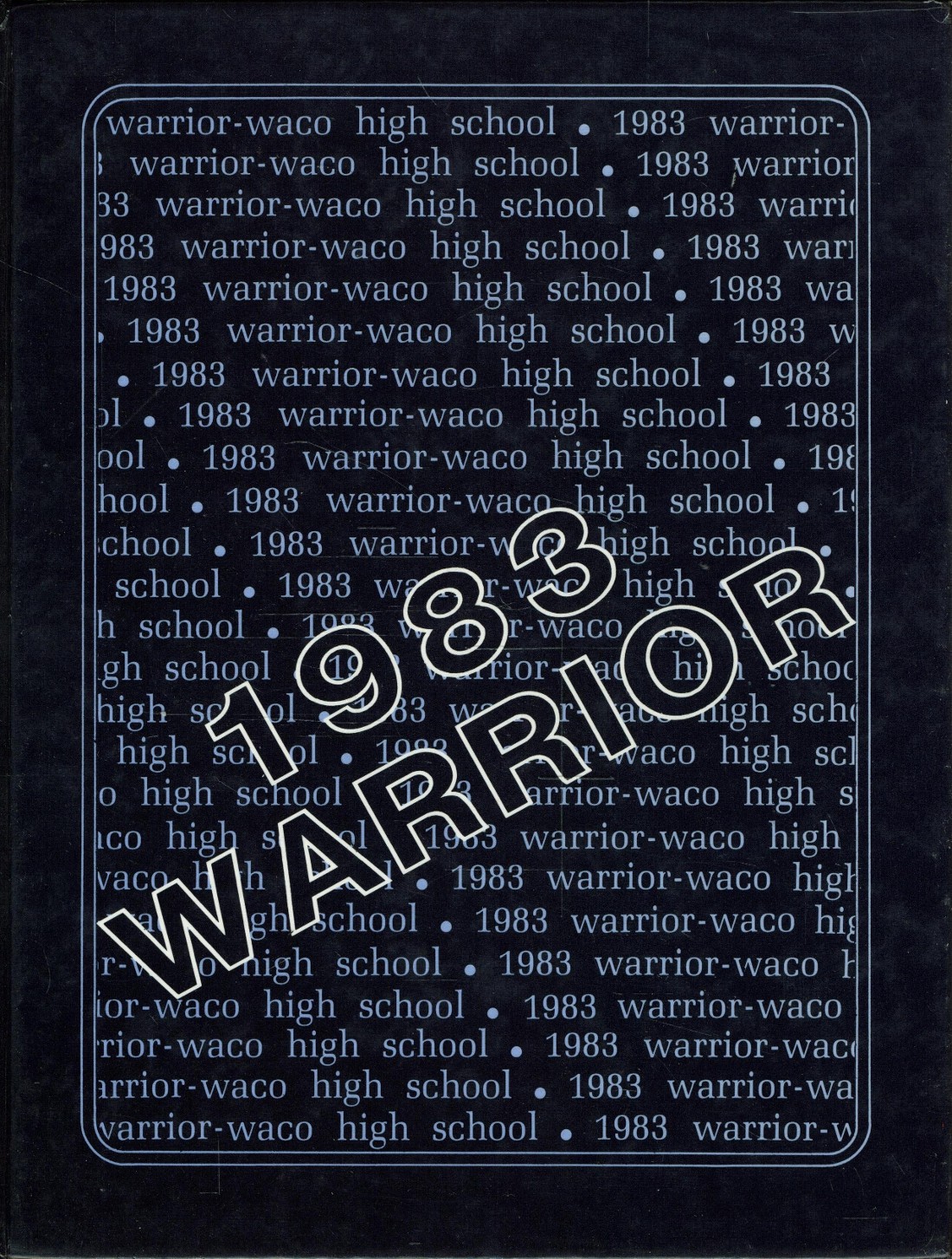 1983 yearbook from Waco High School from Wayland, Iowa for sale