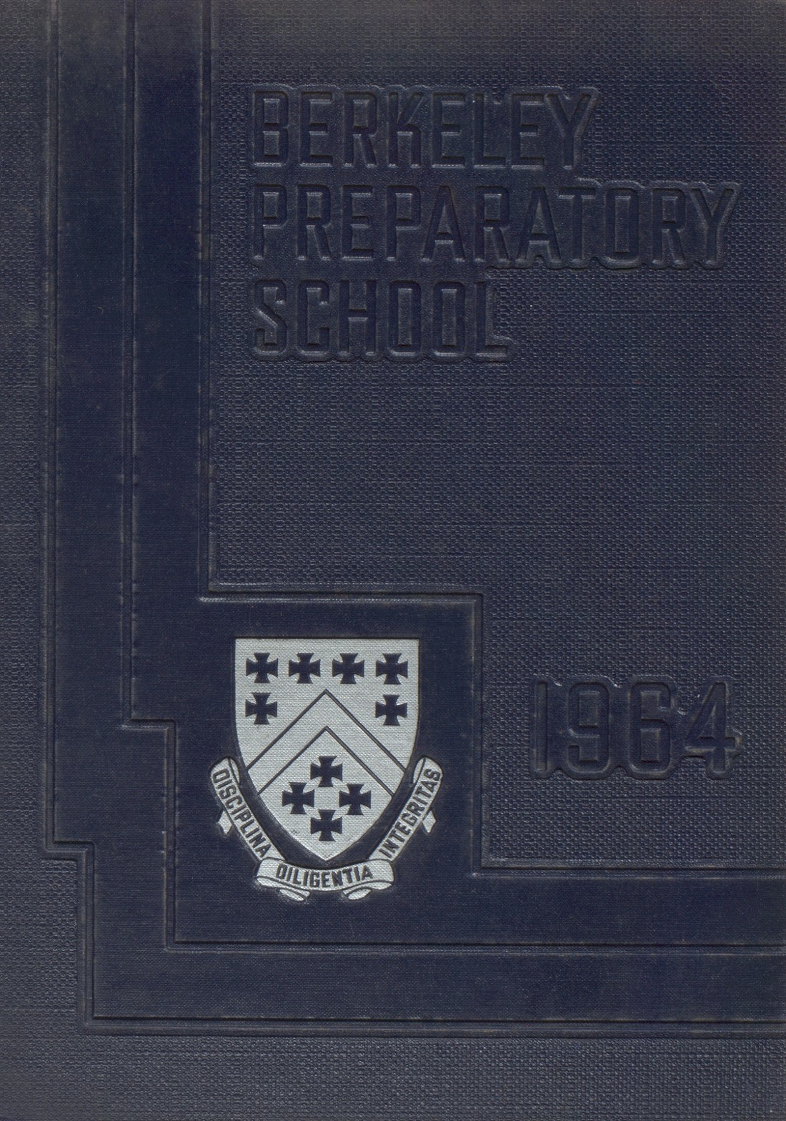 1964 yearbook from Berkeley Preparatory from Tampa, Florida for sale
