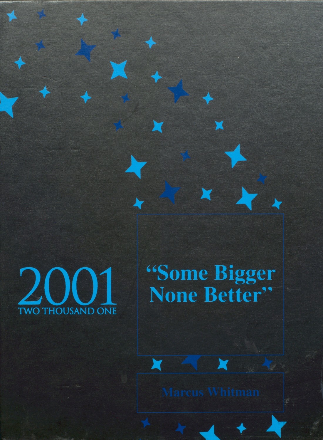 2001 yearbook from Whitman High School from Rushville, New York for sale