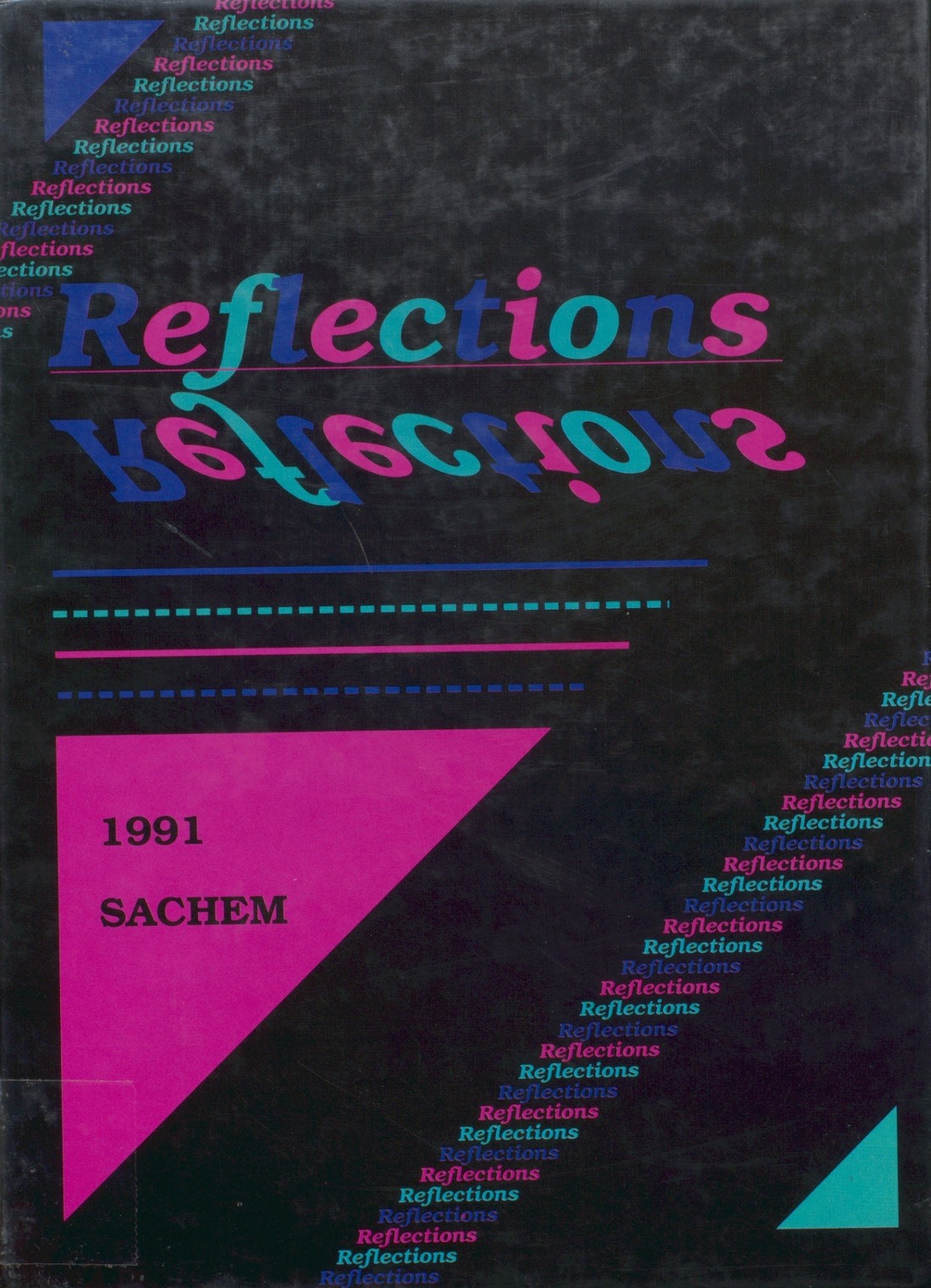 1991 yearbook from Cowan High School from Muncie, Indiana for sale