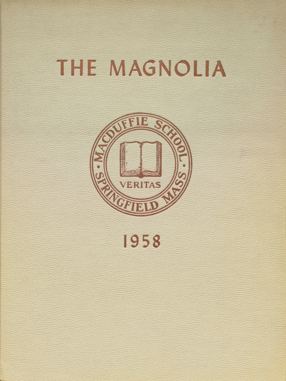 1958 yearbook from MacDuffie High School from Springfield ...