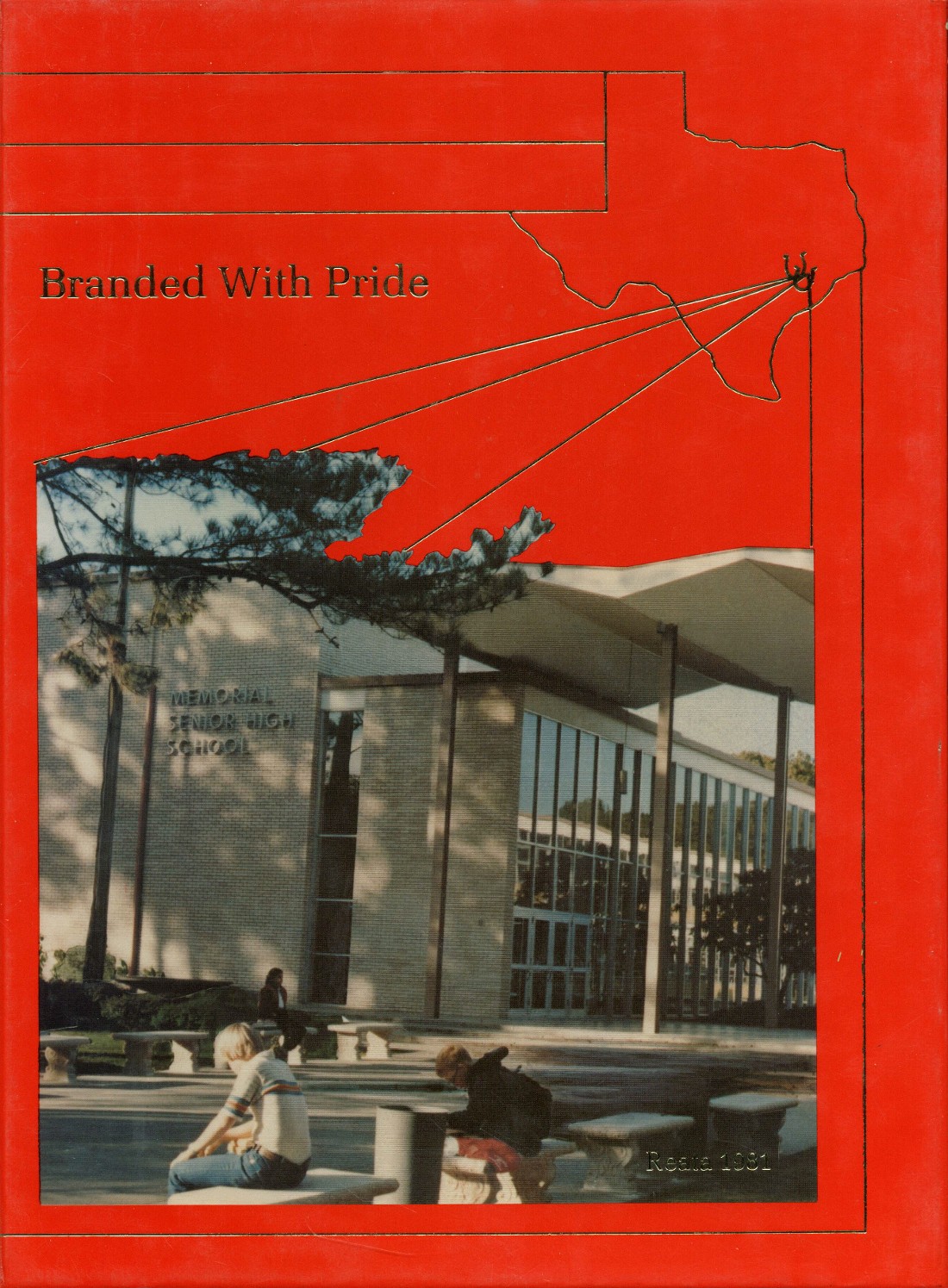 1981 yearbook from Memorial High School from Houston, Texas