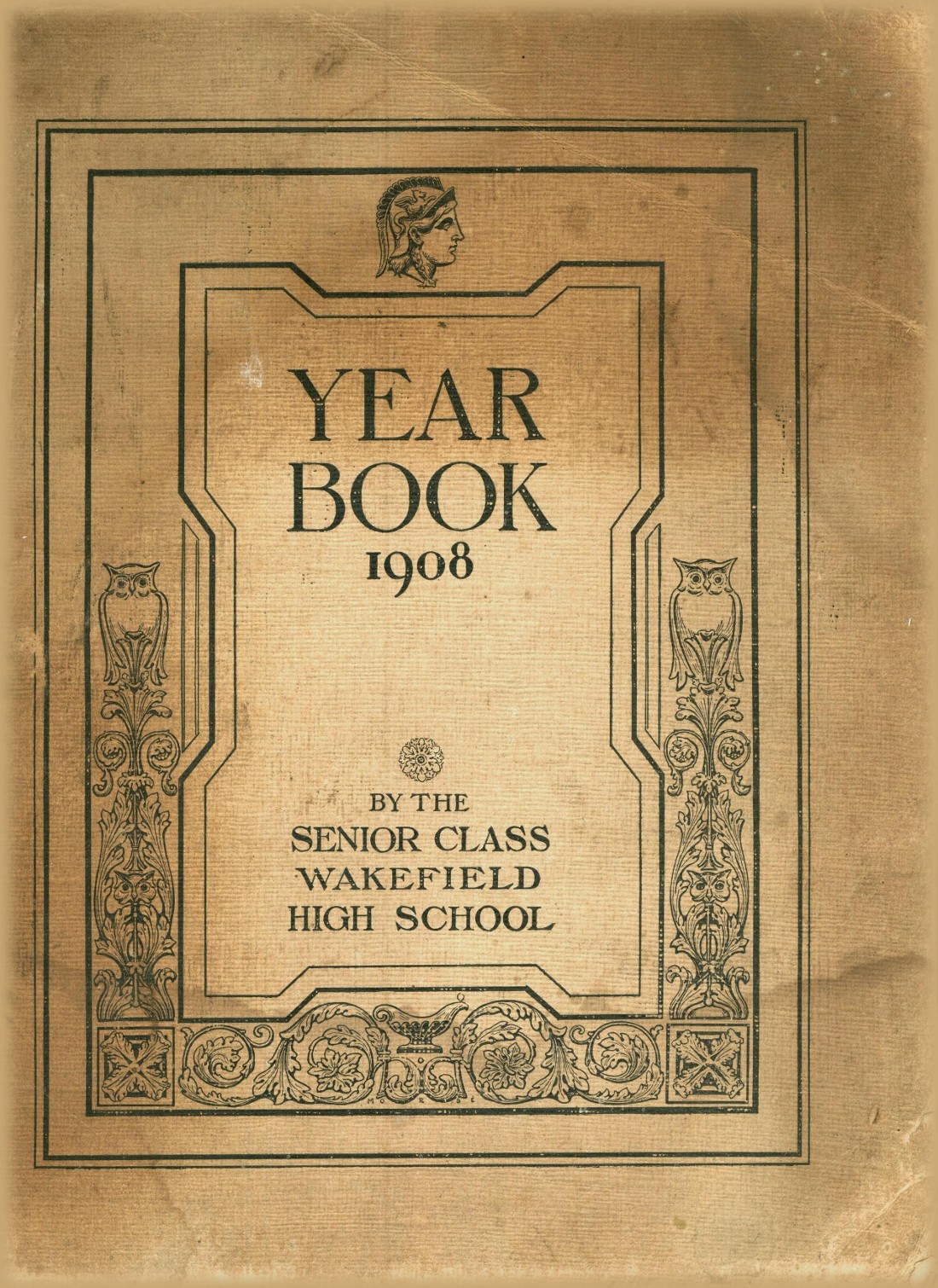 1908 yearbook from Wakefield Memorial High School from Wakefield ...