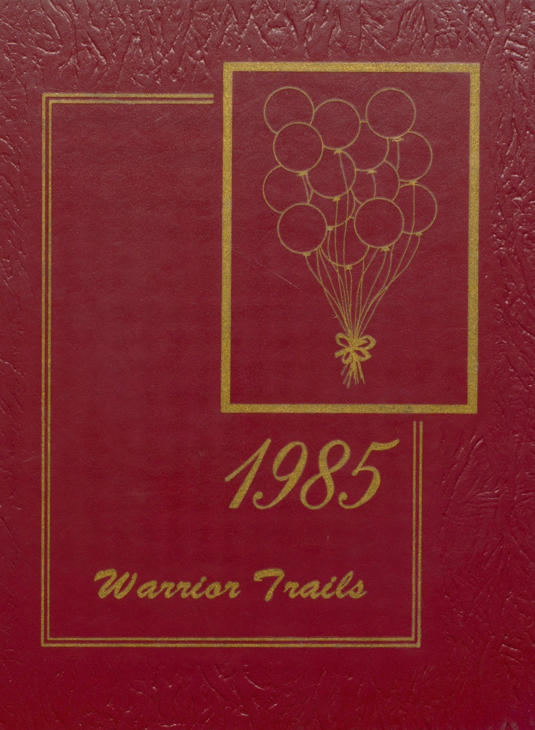 1985 yearbook from Westview High School from Topeka, Indiana for sale