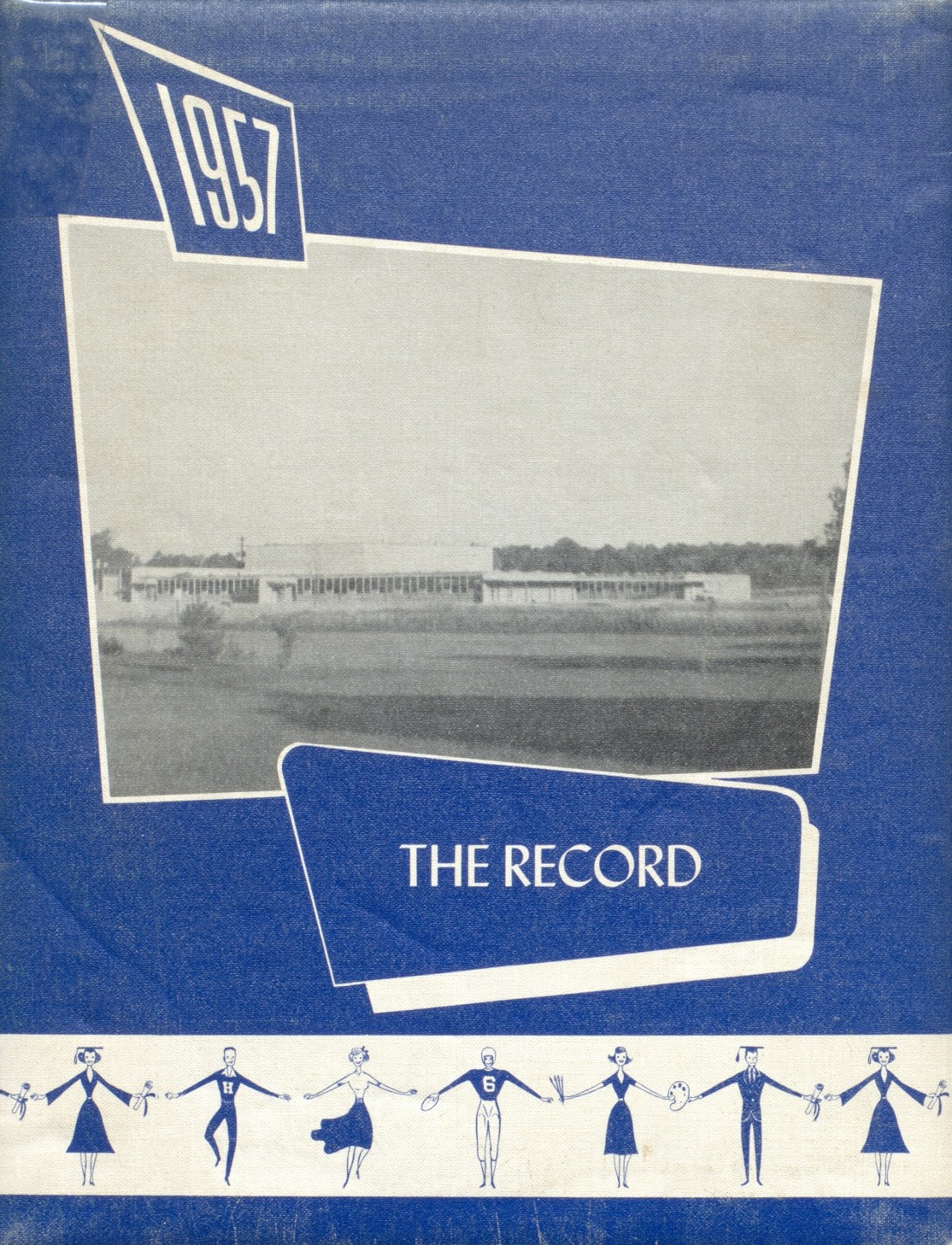 1957 yearbook from Capac High School from Capac, Michigan