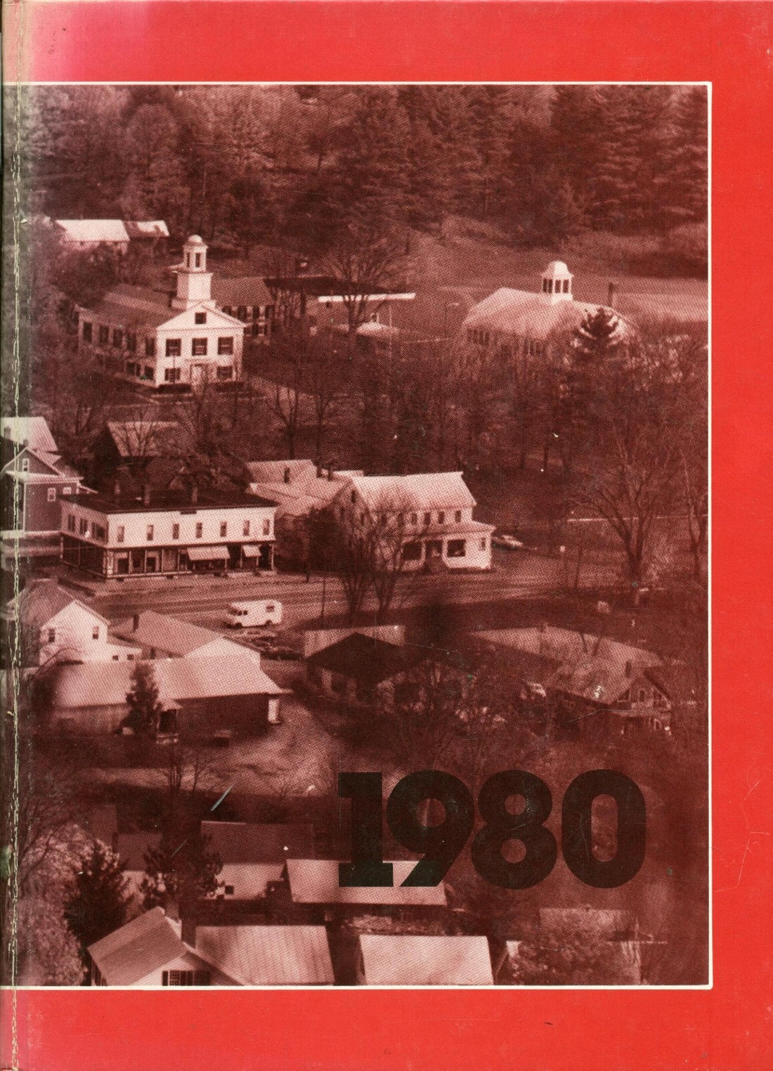 1980 yearbook from Chelsea High School from Chelsea, Vermont