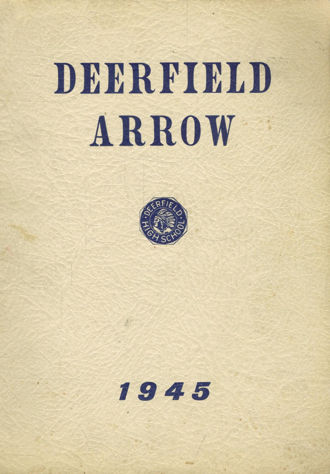 1945 yearbook from Deerfield High School from South deerfield ...