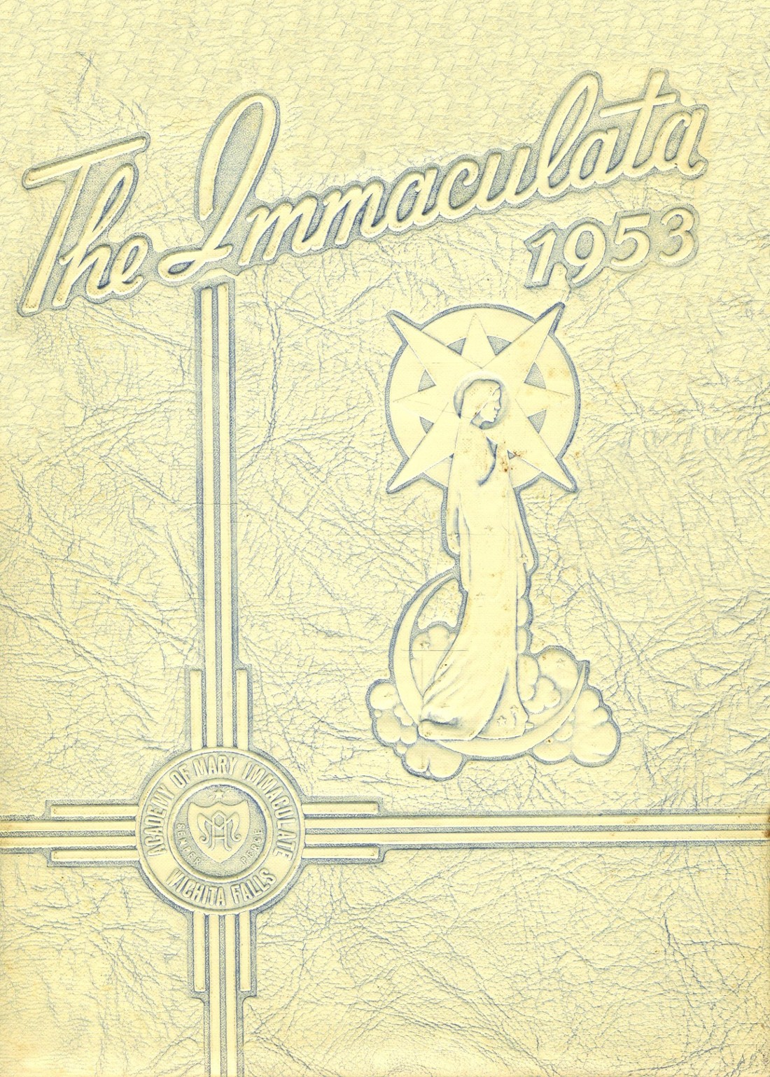 1953 yearbook from Academy of Mary Immacula from Wichita falls, Texas ...