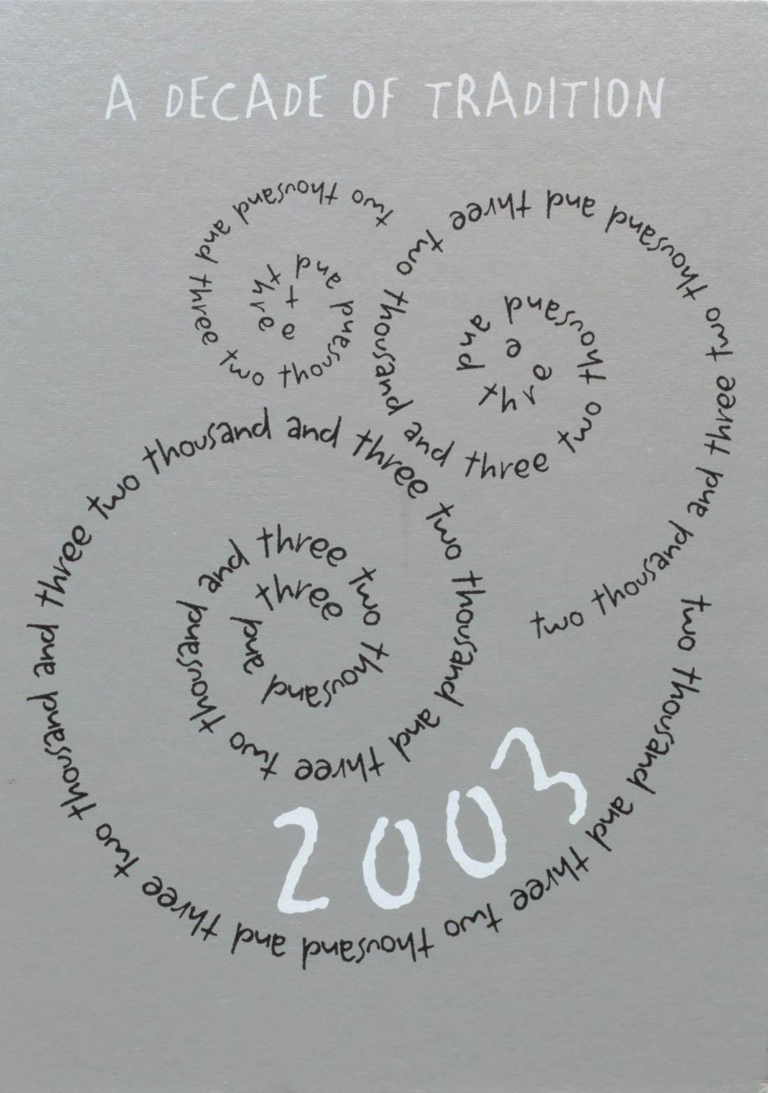 2003 yearbook from Timberlake High School from Helena, Oklahoma for sale