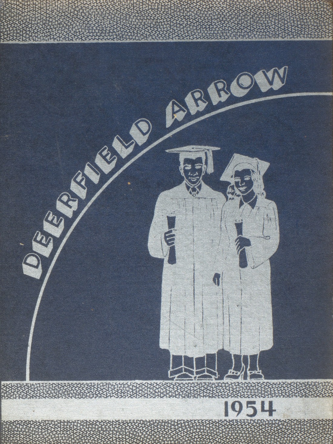 1954 yearbook from Deerfield High School from South deerfield ...