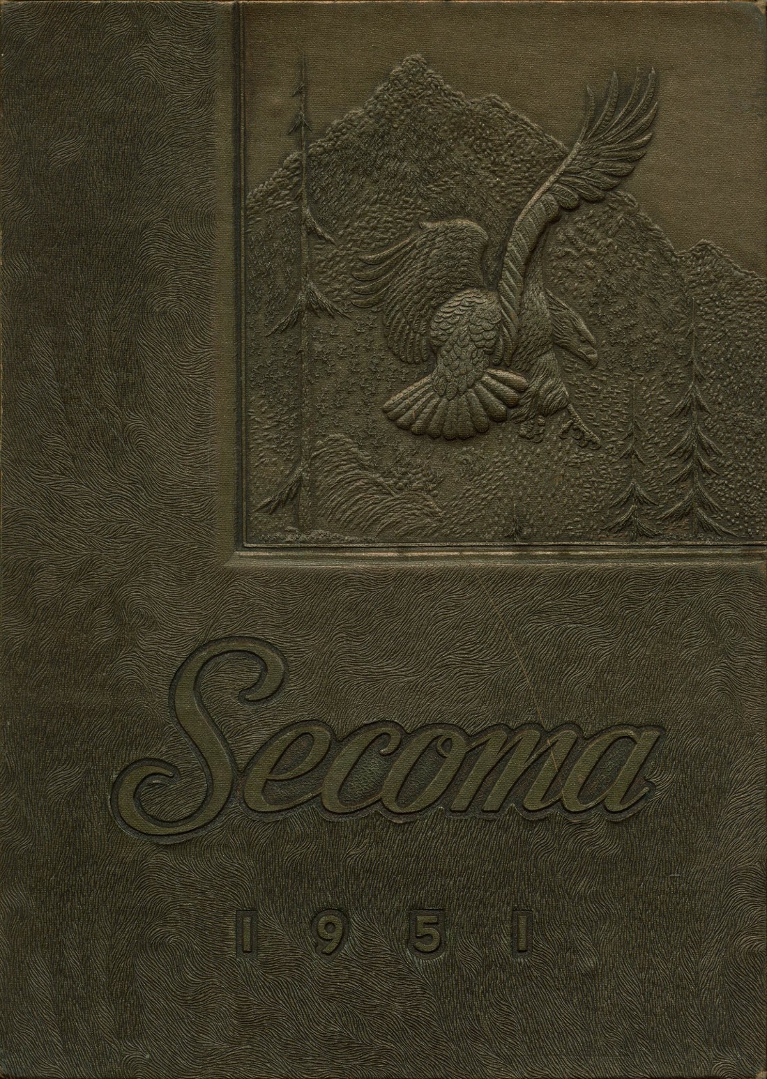 1951 yearbook from Federal Way High School from Federal way, Washington ...