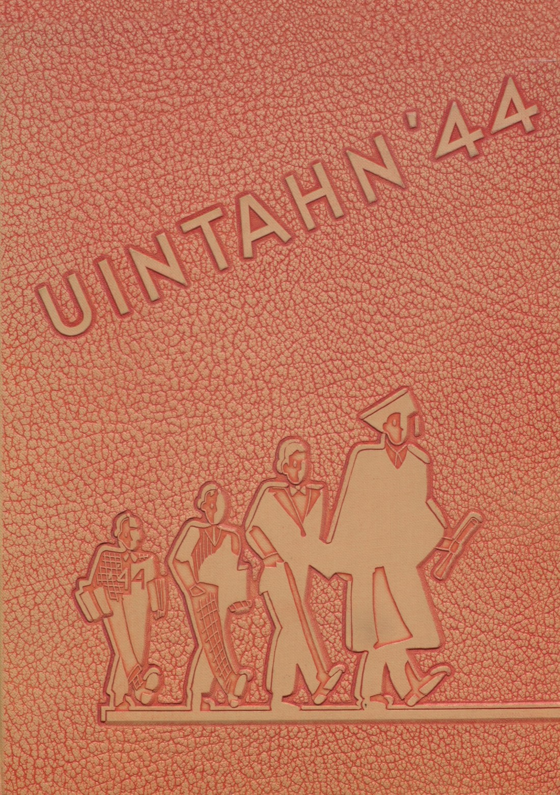 1944 yearbook from Uintah High School from Vernal, Utah for sale