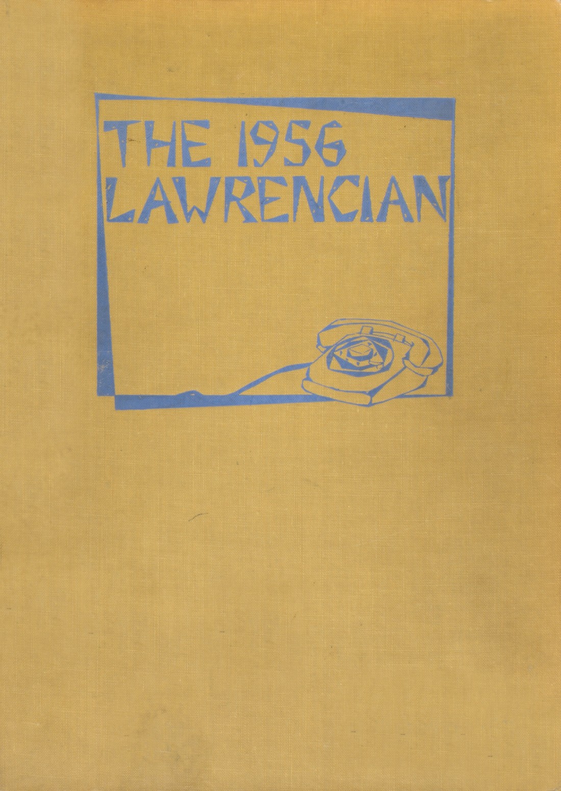 1956 yearbook from Lawrence High School from Cedarhurst, New York for sale