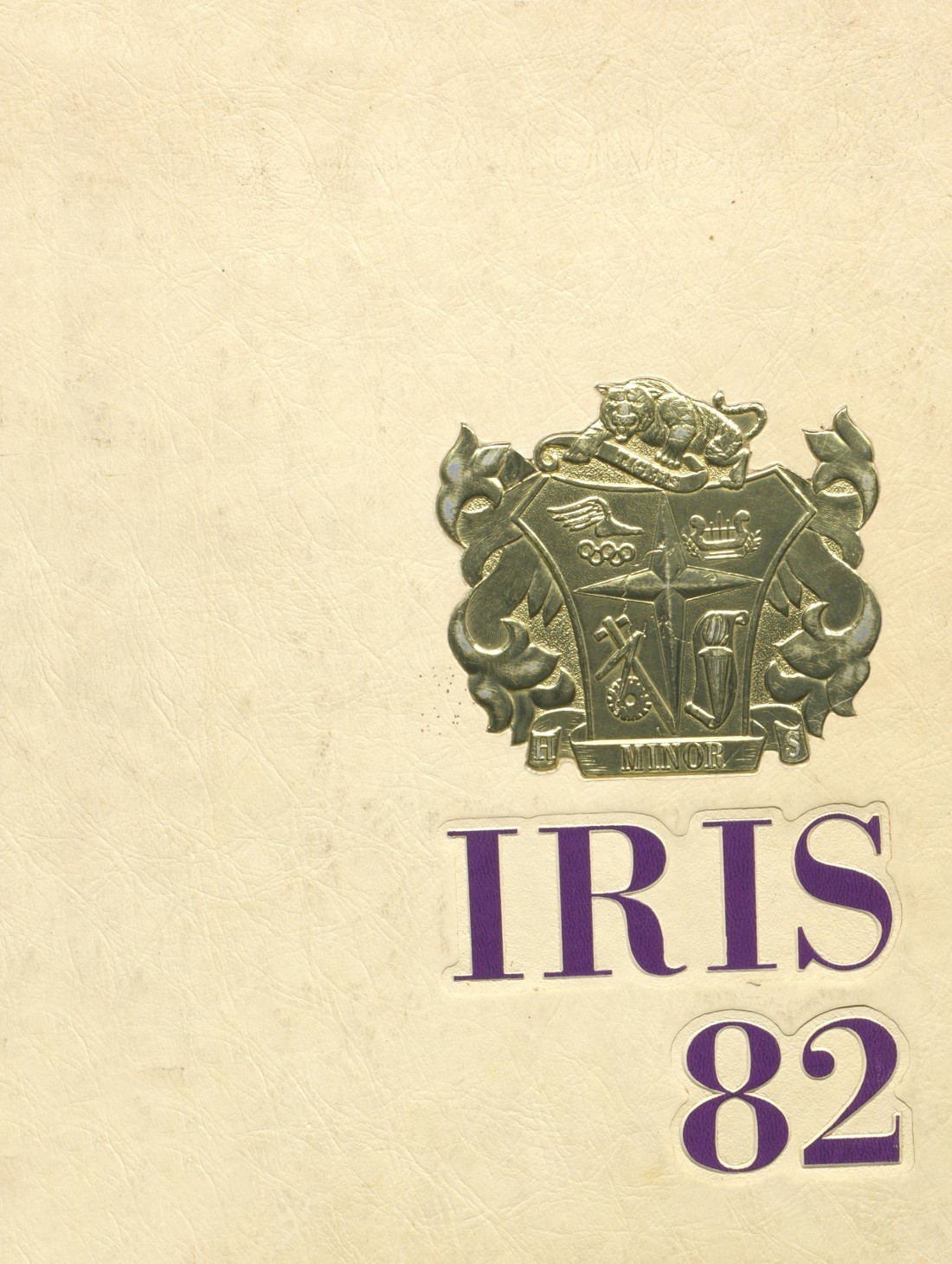 1982 yearbook from Minor High School from Adamsville, Alabama for sale