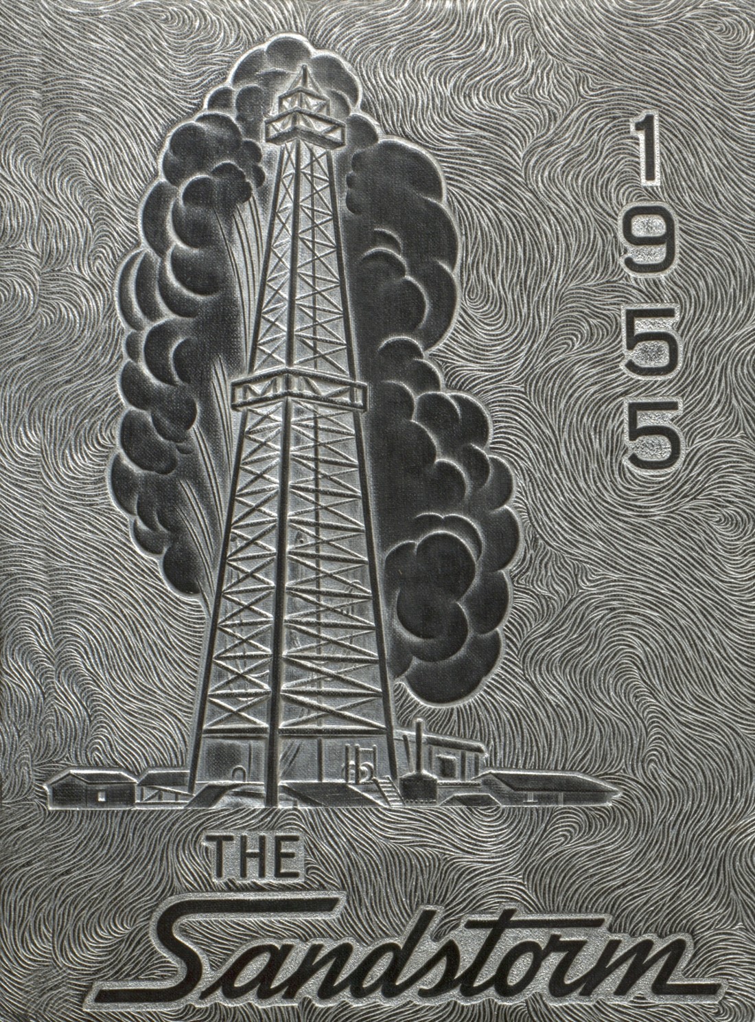 1955 yearbook from Hobbs High School from Hobbs, New Mexico for sale