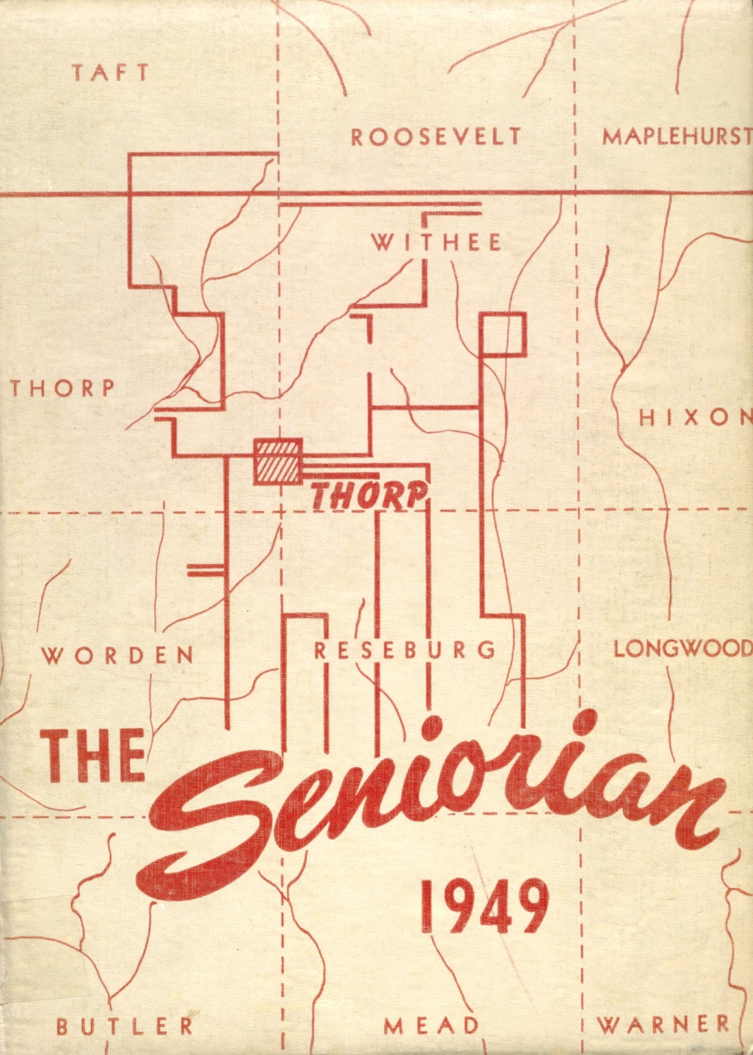 1949 yearbook from Thorp High School from Thorp, Wisconsin for sale