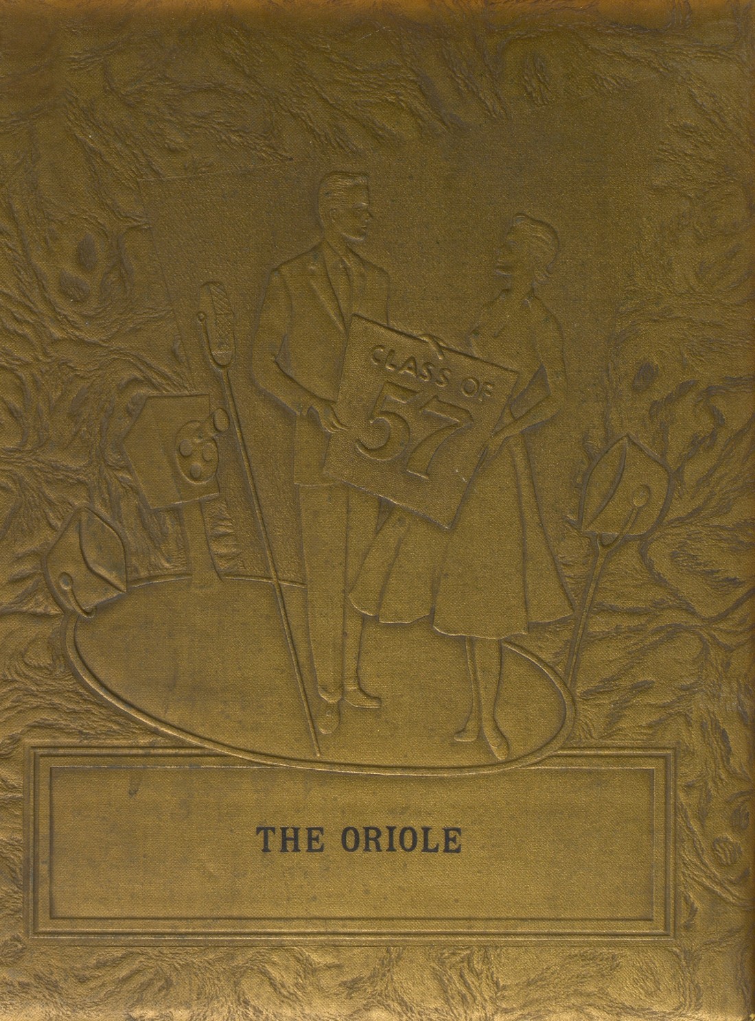 1957 yearbook from Kipp High School from Kipp, Kansas for sale