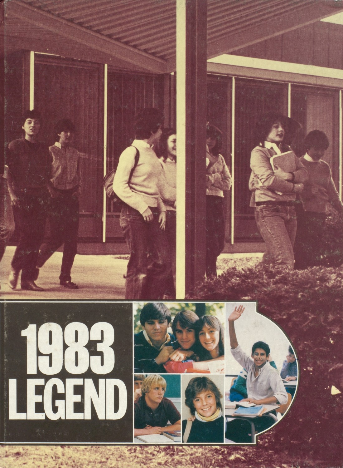 1983 yearbook from Indian Hill High School from Cincinnati, Ohio for sale