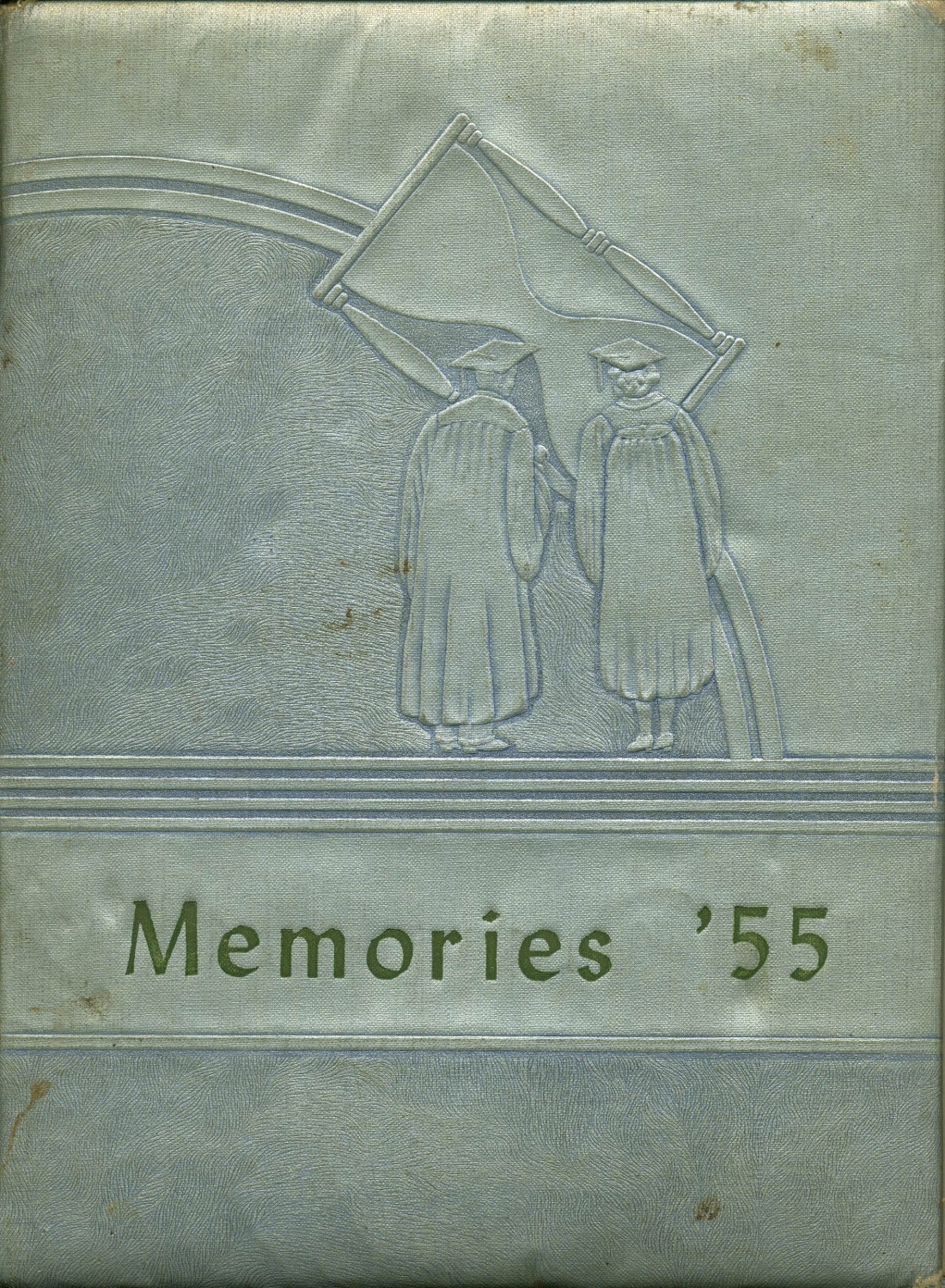 1955 yearbook from Lisbon High School from Lisbon, Maryland for sale