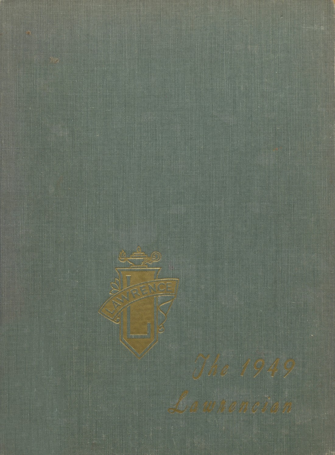 1949 yearbook from Lawrence High School from Cedarhurst, New York for sale