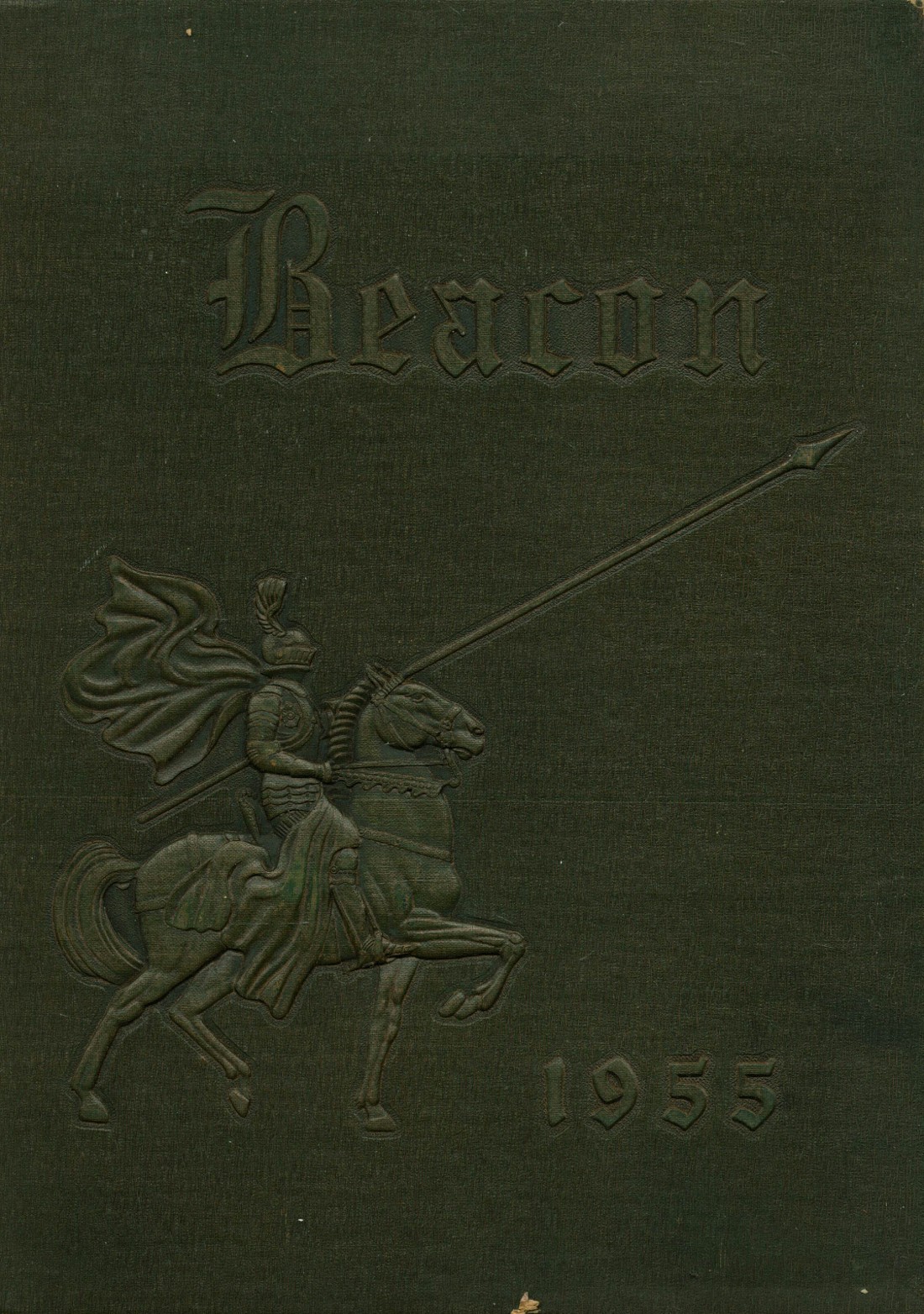 1955 yearbook from Bethel High School from Bethel, Pennsylvania for sale